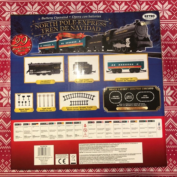 The North Pole | Holiday | The North Pole Express Christmas Train Set ...